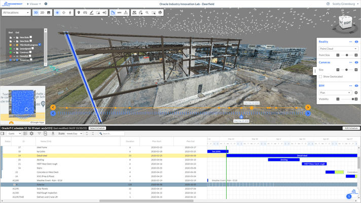 Progress Monitoring, Project Controls, & Reporting for Construction